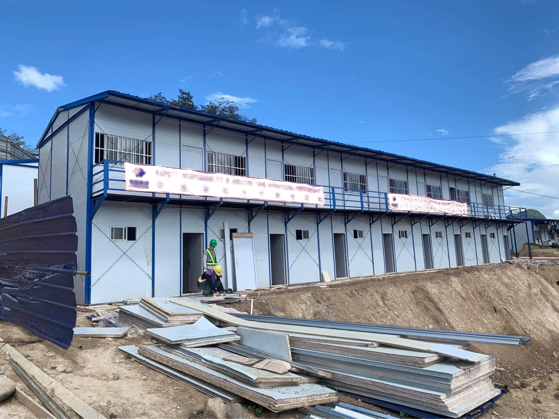 K-Type Blue House | Affordable & Durable Prefab Homes